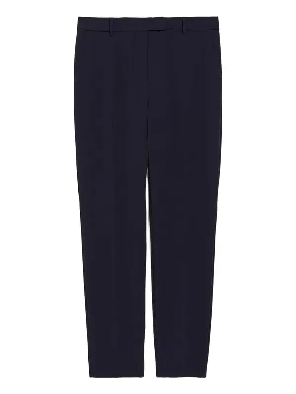 Max Mara High Waist Tailored Pants - Blue
