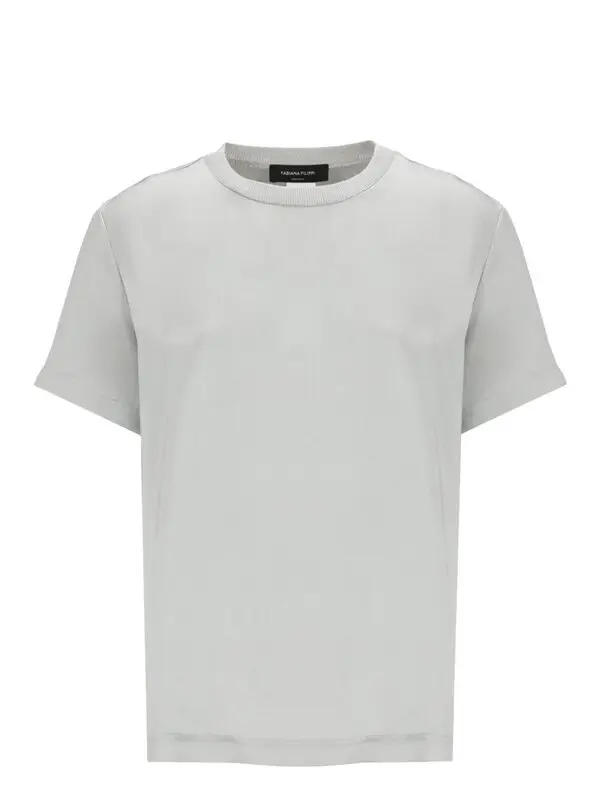 Fabiana Filippi Crewneck Embellished T-shirt - White