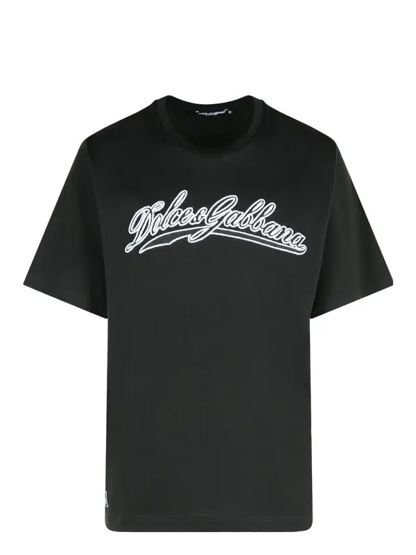 Dolce & Gabbana Logo T-shirt - Black