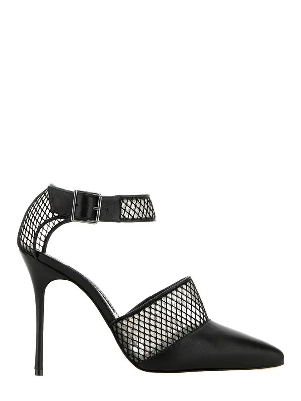 Manolo Blahnik Jatelah Stiletto High Heels - Black