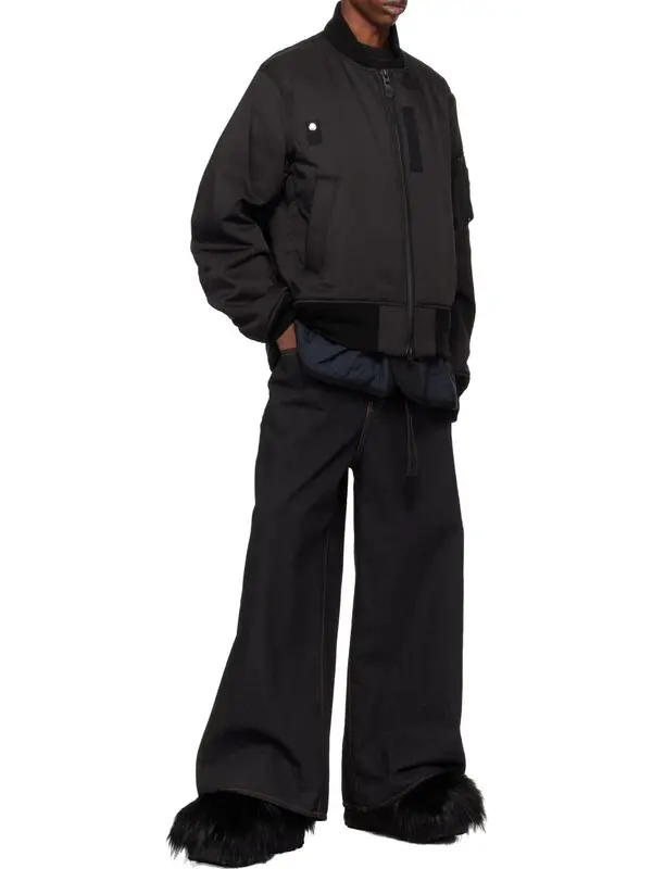 Sacai X Spiewak Zip-up Blouson - Black