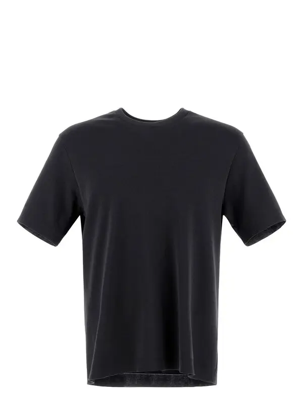 Herno Crewneck Short-sleeved T-shirt - Black