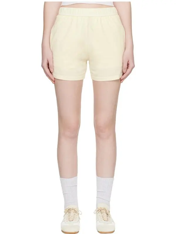 RIER Elastic Waist Shorts - Cream