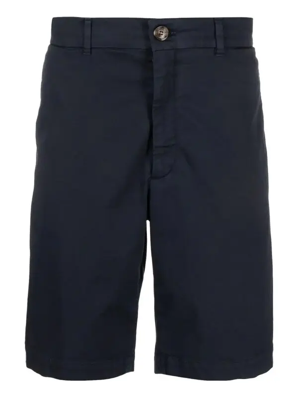 Brunello Cucinelli Mid-rise Bermuda Shorts - Black