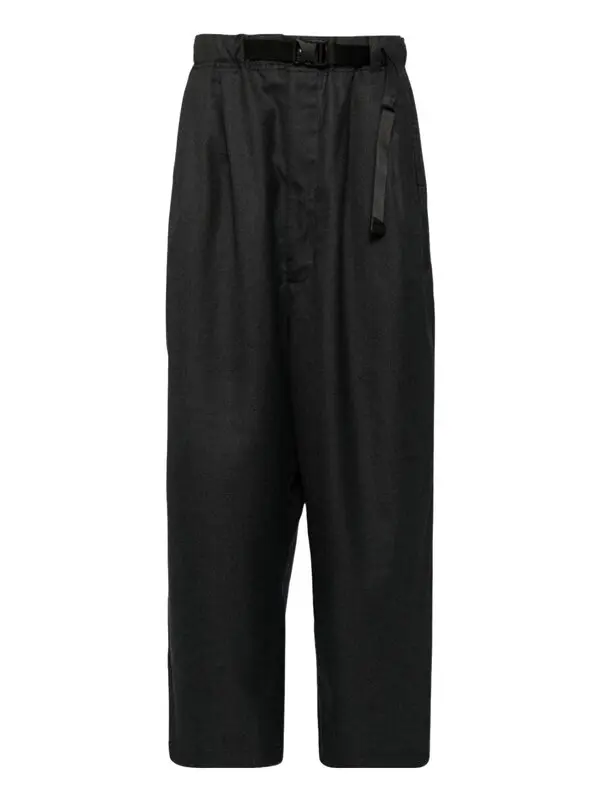 Comme Des Garçons Belted Casual Pants - Black