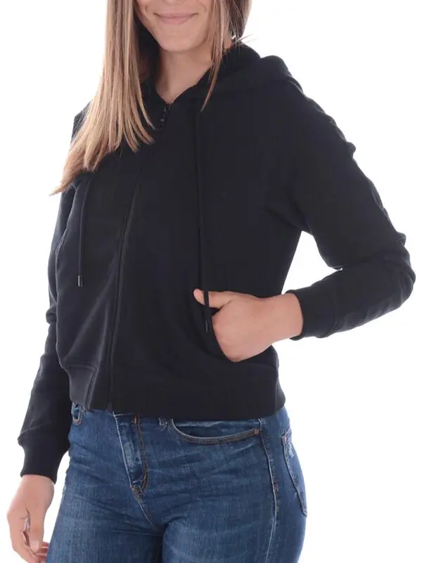 Kenzo Logo Zip Hoodie - Black