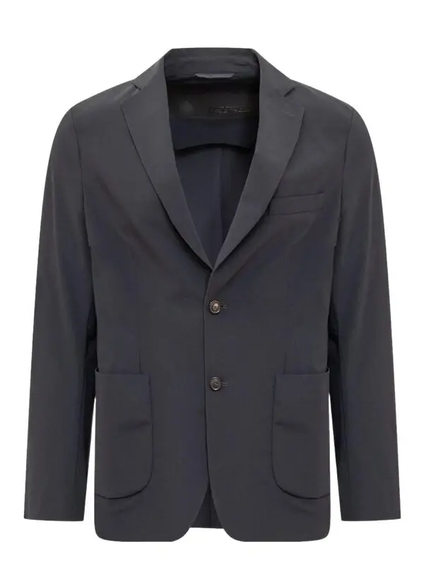 Tagliatore Long Sleeved Tailored Jacket - Black