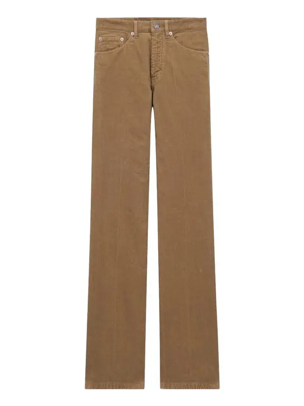 Saint Laurent Clyde Corduroy Pants - Brown