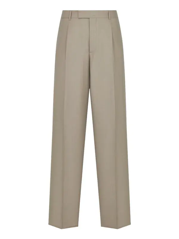 Dior Icons Loose Fit Trousers - Nude
