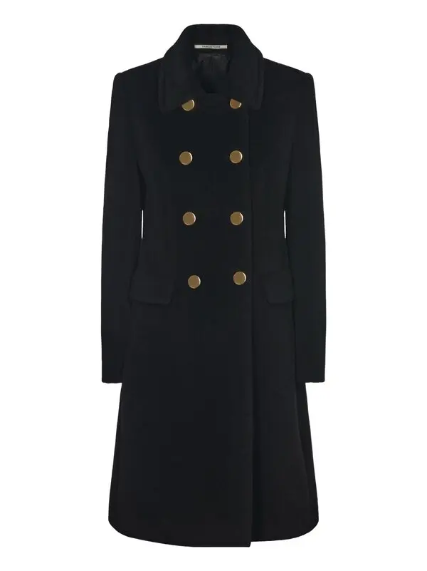 Tagliatore Hennie Double-breasted Coat - Black
