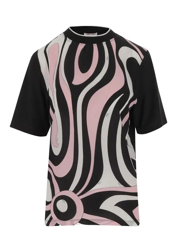 Emilio Pucci Marmo T-shirt - Black