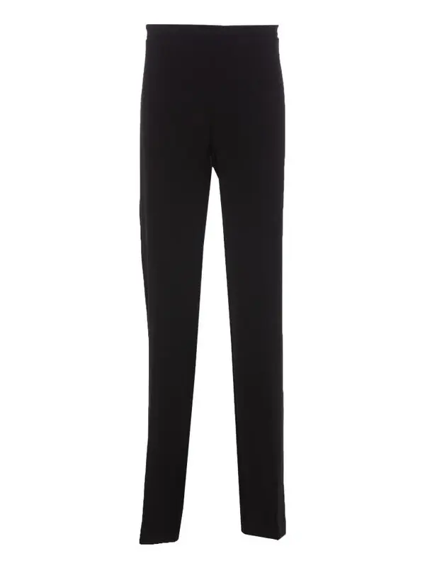 Pinko High-waisted Flared Trousers - Black