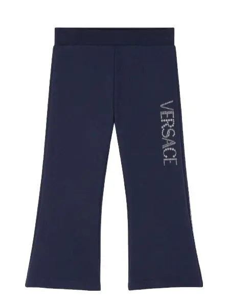 Versace Logo-embellished Track Pants - Blue