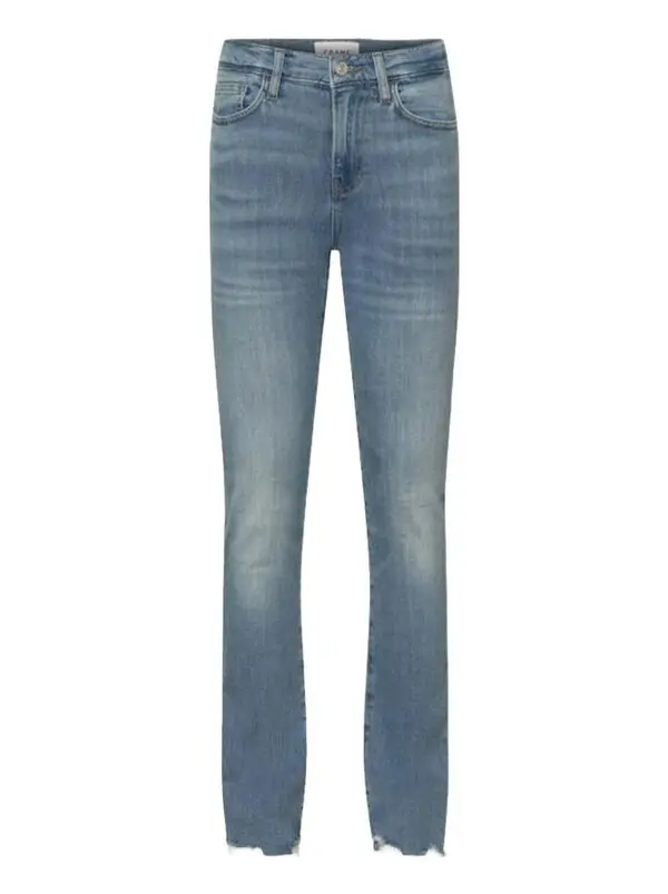 FRAME Le High Straight Leg Jeans - Blue