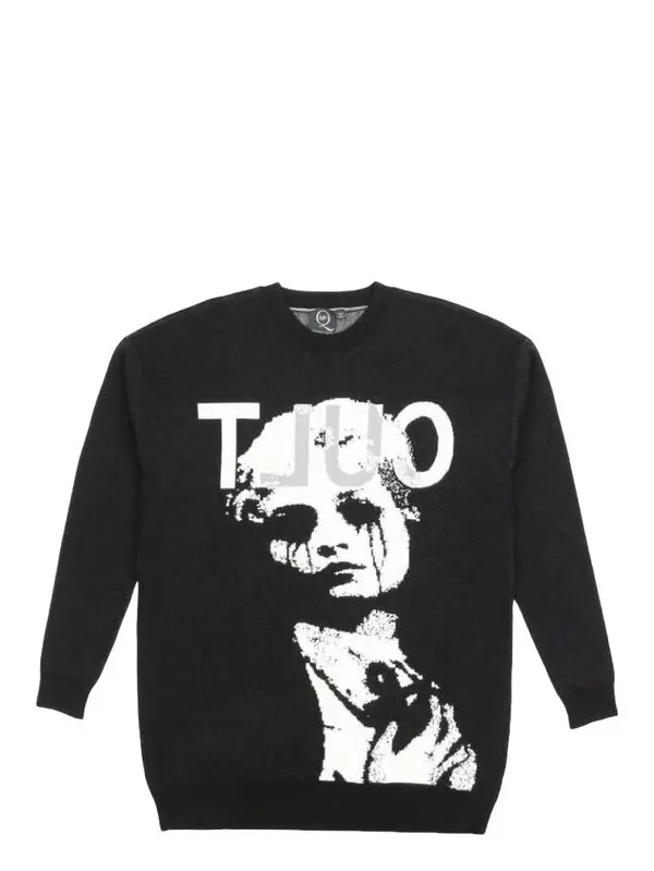 Alexander McQueen Jacquard Pullover - Black