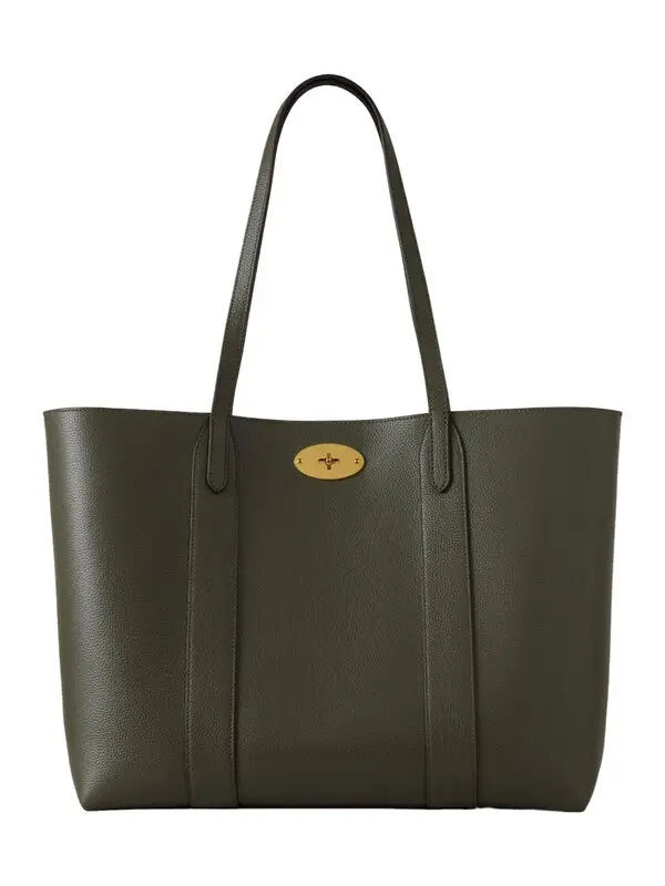 Mulberry Bayswater Small Top Handle Bag - Juniper Green Small Classic Grain