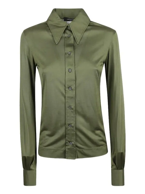 Fabiana Filippi Silk Shirt - Green