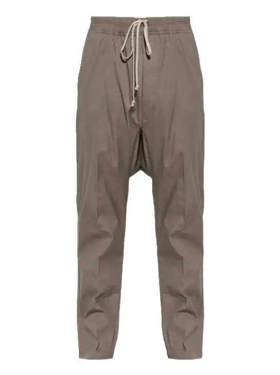 Rick Owens Drawstring Long Pants - Green