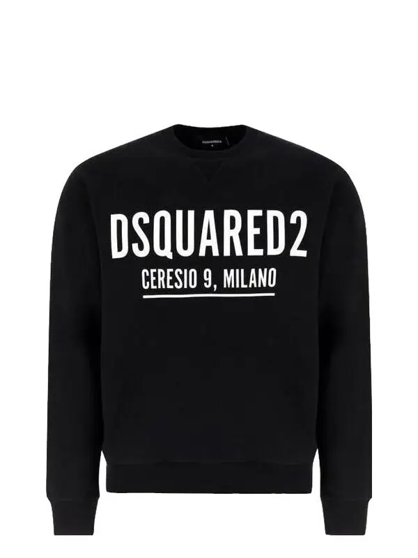 Dsquared2 Logo Print Sweatshirt - Black