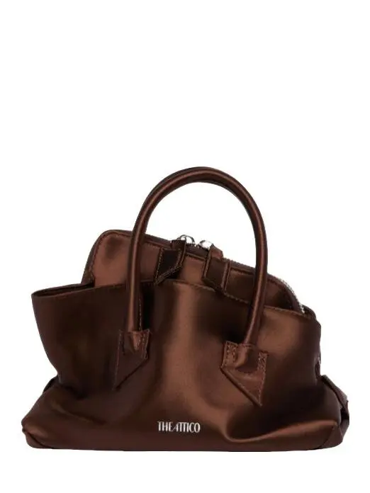 Attico La Passeggiata Mini Top Handle Bag - Brown