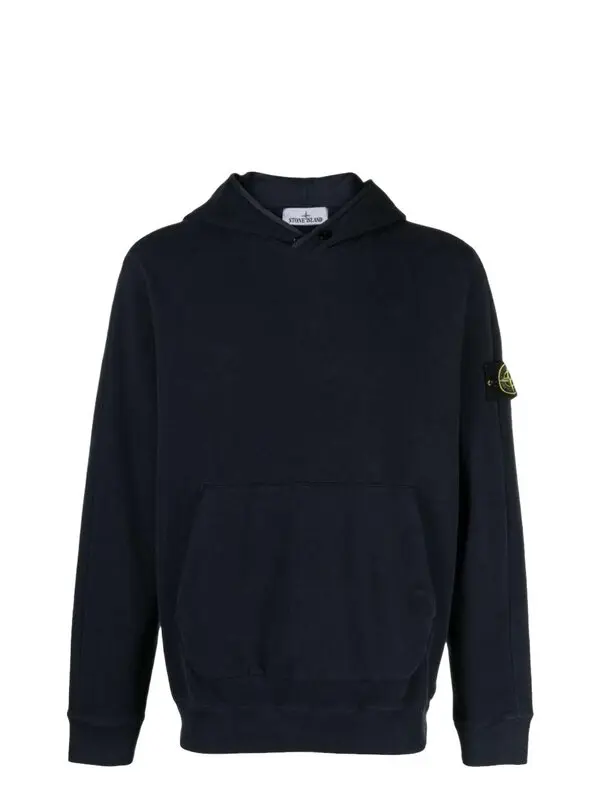 Stone Island Long-sleeve Hoodie - Blue
