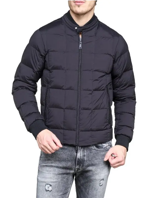 Emporio Armani Quilted Down Jacket - Black