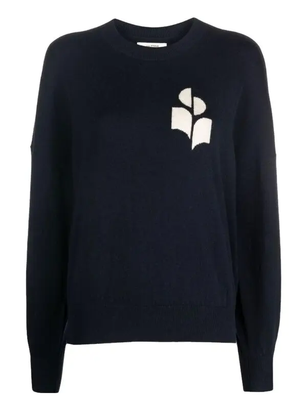 Isabel Marant Étoile Marisans Logo Intarsia Knitted Jumper - No