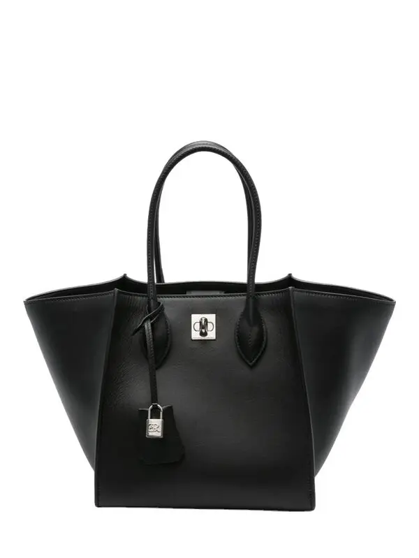 Ermanno Scervino Maggie Leather Tote Bag - Black