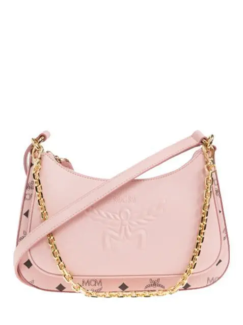 Mcm Aren Duo Shoulder Bag - Pink