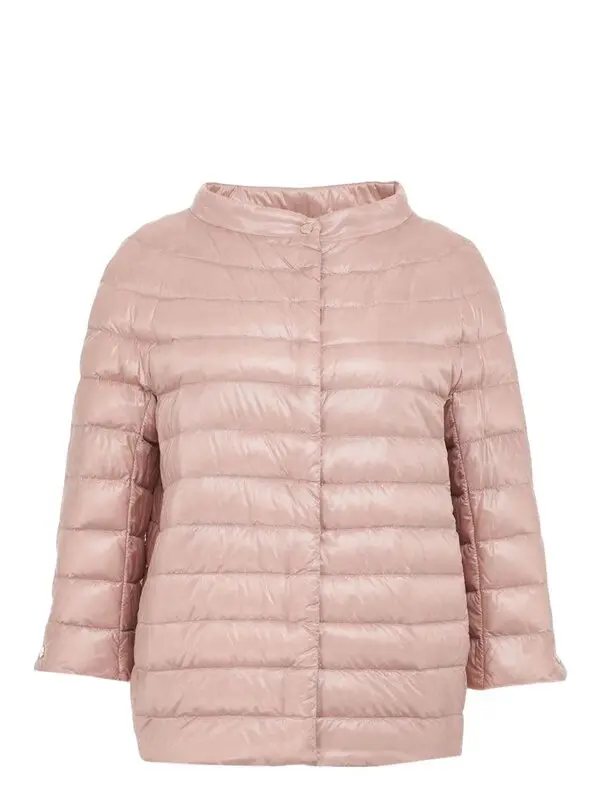 Herno Mock Neck Puffer Jacket - Nude