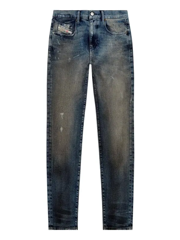 DIESEL® 2019 D-strukt Straight-leg Jeans - Dark Blue