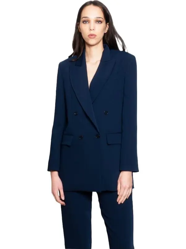 P.a.r.o.s.h Double-breasted Blazer - Black