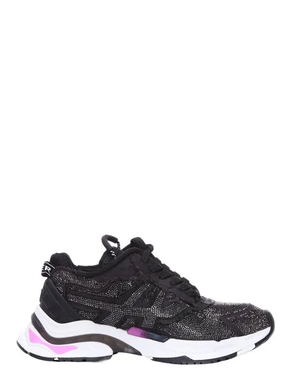 Ash Logo Low-top Sneakers - Black