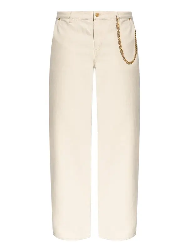 Michael Kors Belted Jeans - White