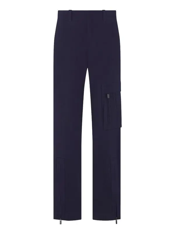 Dior Patch Cargo Pants - Navy Blue