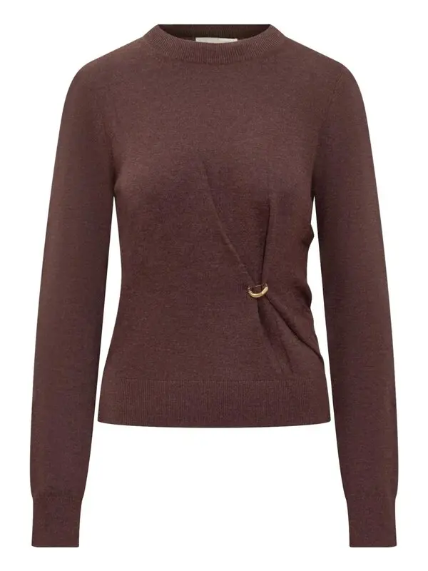Isabel Marant Étoile Cosima Sweater With Ring Detail - Red