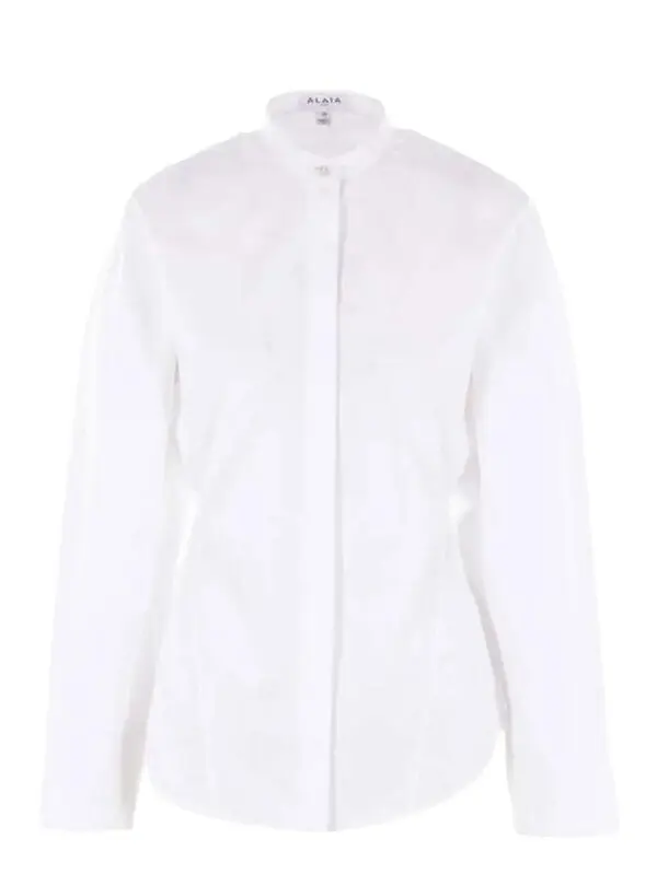Alaïa Long-sleeve Shirt - White