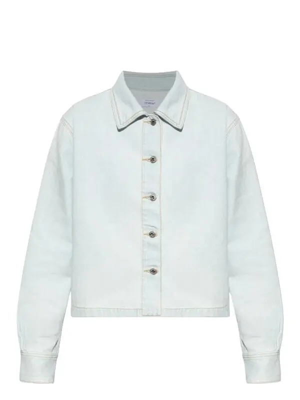 Off-White Denim Button-up Shirt - White