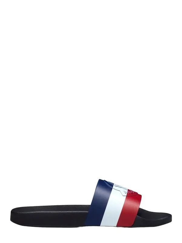 Moncler Basile Slip-on Slides - Black
