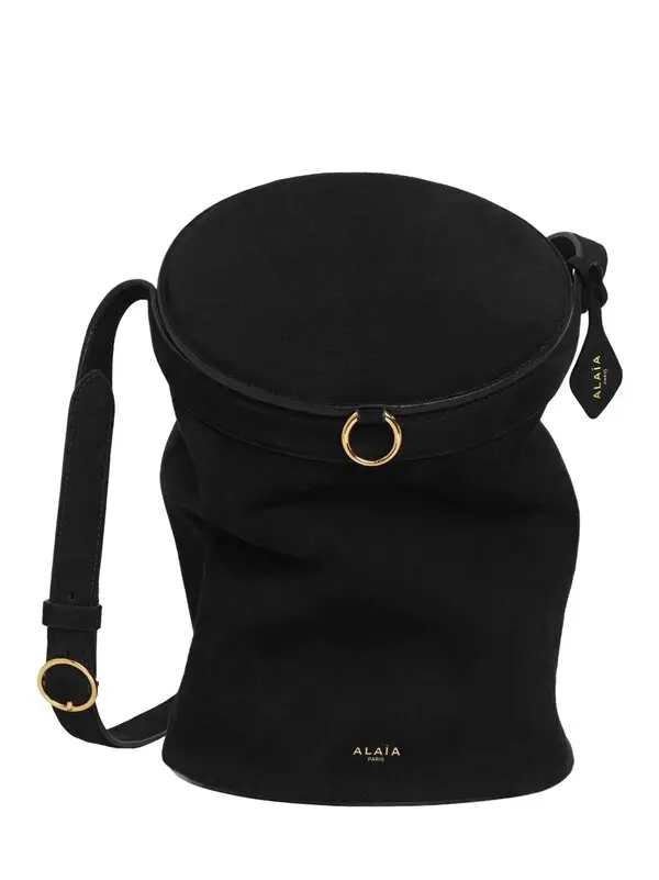 Alaïa La Canette Medium Bucket Bag - Black