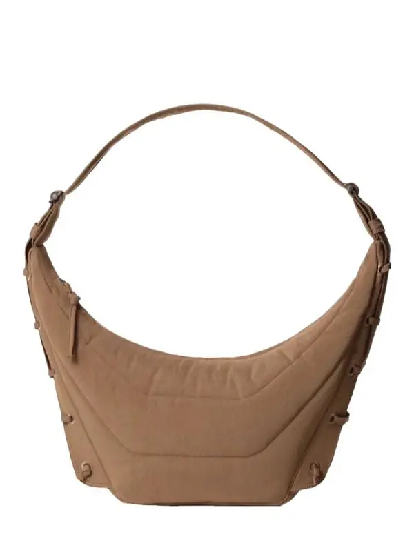 LEMAIRE Medium Soft Game Quilted Tote Bag - Olive Brown