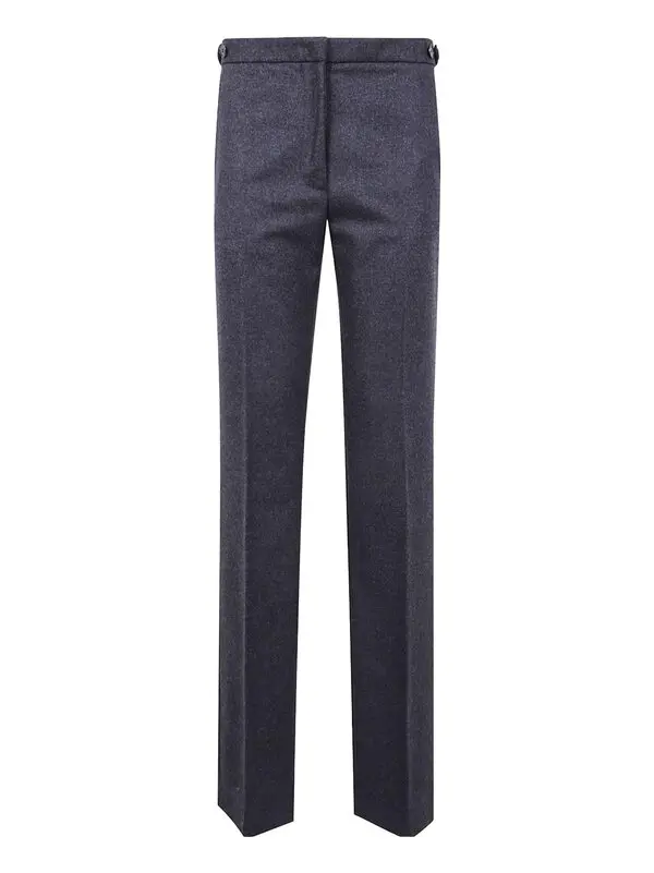 DARKPARK High-rise Wool Blend Trousers - Black