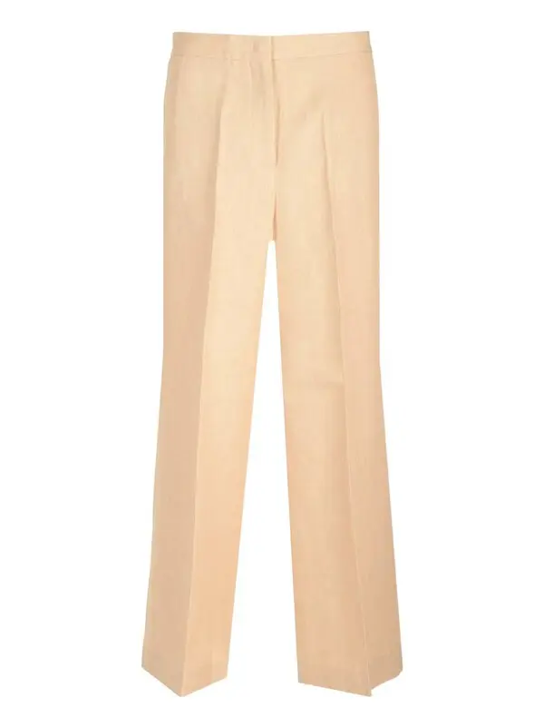 Fabiana Filippi High-waisted Wide-leg Trousers - Nude