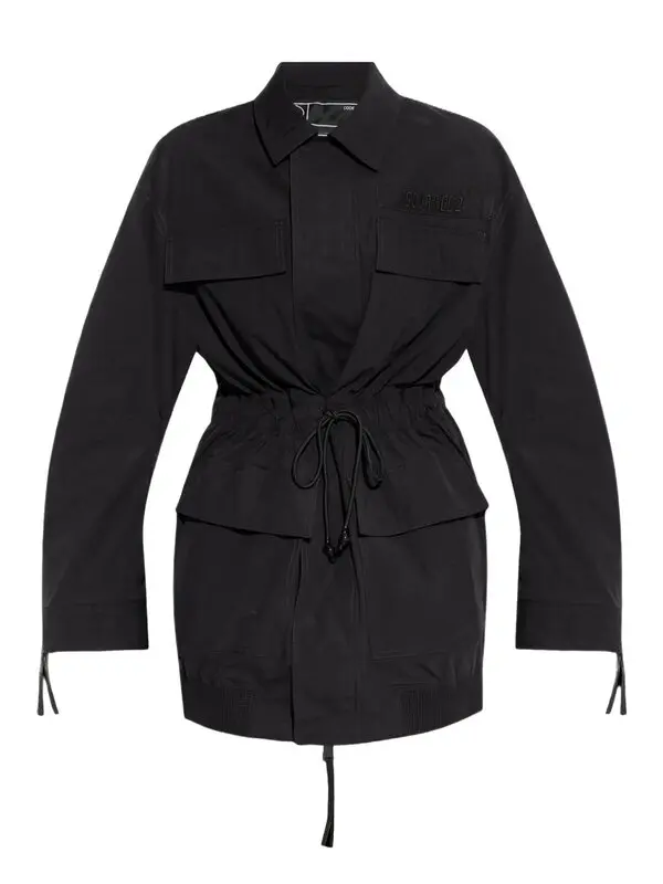 Dsquared2 Long Sleeve Elasticated Jacket - Black