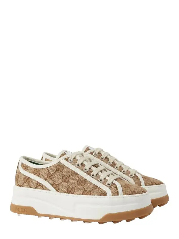 Gucci Interlocking G Low-top Sneakers - White