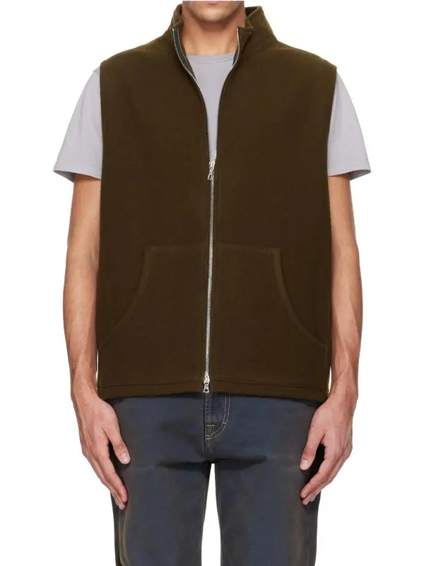 RIER Full Zip Vest - Black