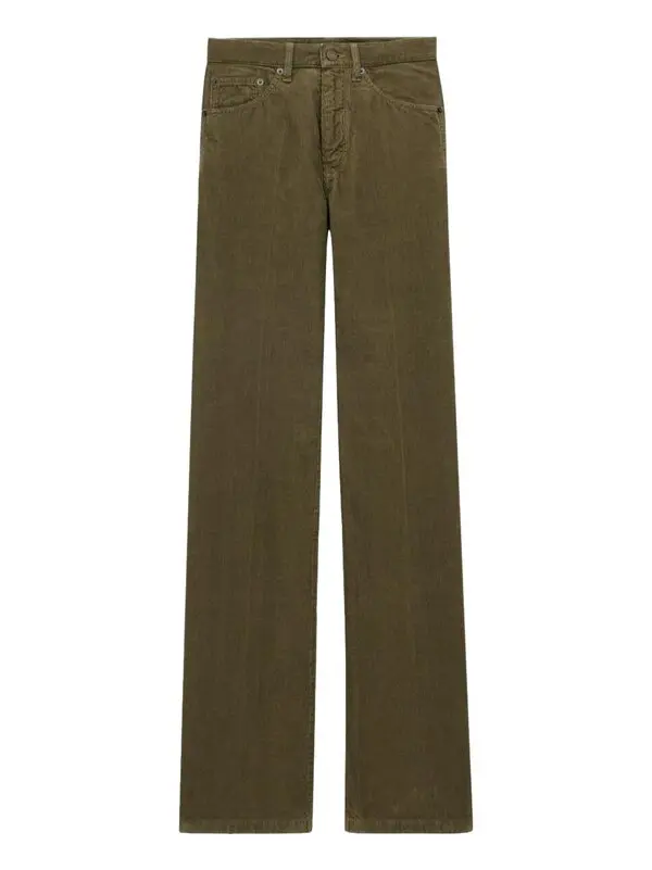 Saint Laurent Clyde Corduroy Pants - Green