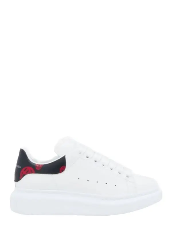Alexander McQueen Oversized Skull Printed Sneakers - White