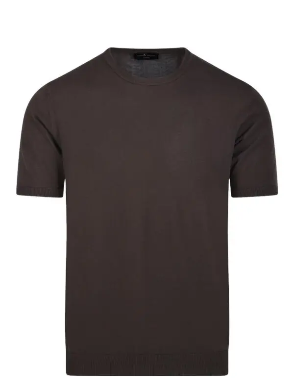 ROBERTO COLLINA Short-sleeved T-shirt - Black