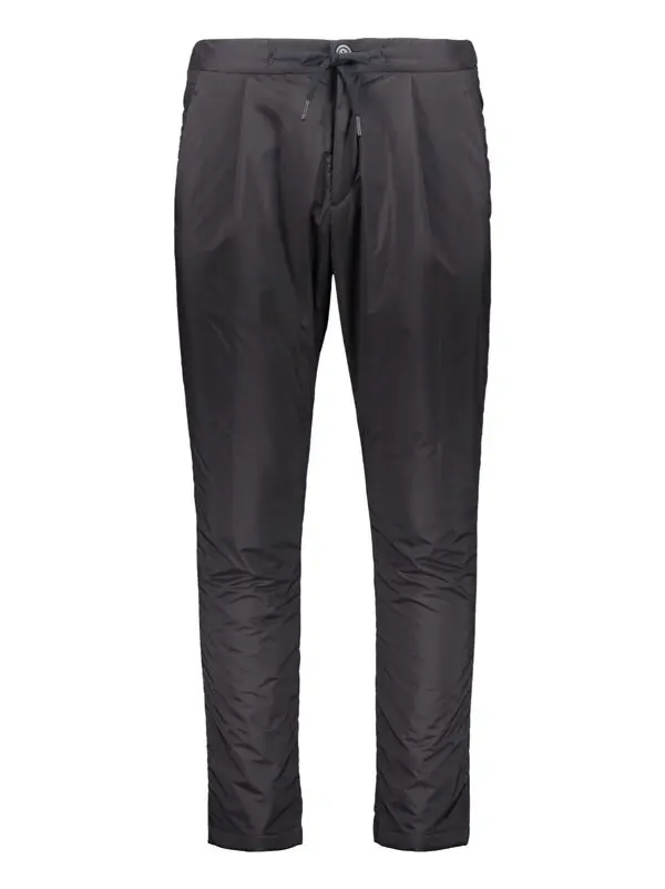 Herno Quilted Drawstring Trousers - Black